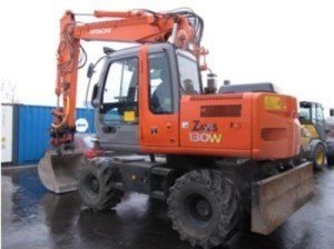 Hitachi Zaxis Zx 130w Wheeled Excavator Service Pdf Manual - Excavator ...