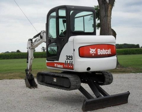 Bobcat 329 Compact Excavator Service Repair Manual - Excavator Brands