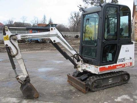 Bobcat X320, X322 Hydraulic Excavator Workshop Manual - Excavator Brands
